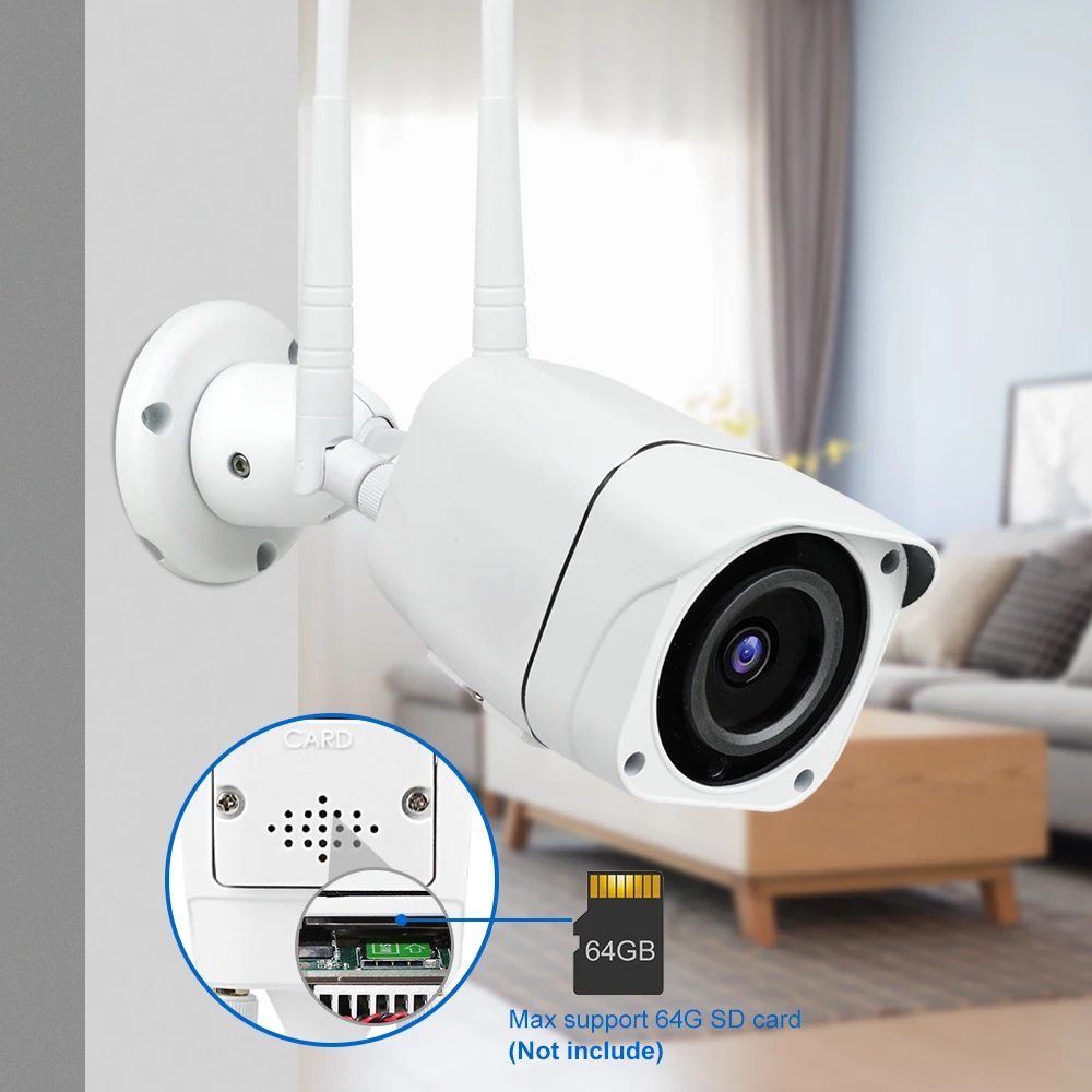 4G SIM Card Camera IP 5MP 1080P HD WIFI Camera Outdoor Security CCTV ...
