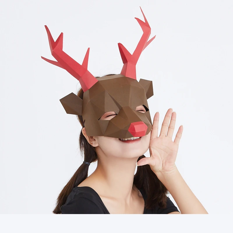 Paper Deer Mask