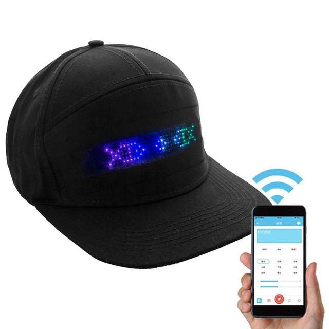 LED Message Hat | asghedom.com