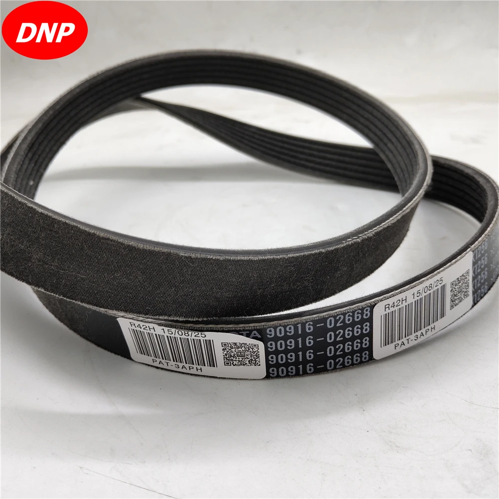 Dnp Fan Belt For Toyota Camry Lexus Zelas 90916－02668 6pk1256 - Belts ...
