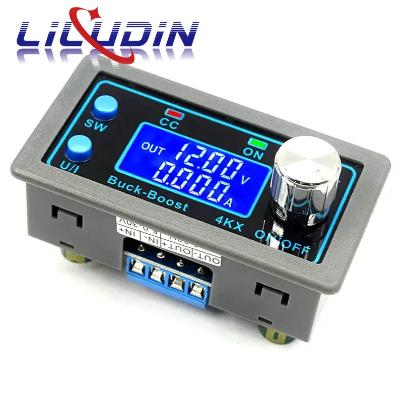ZK-4KX CNC DC DC Buck Boost Converter CC CV 0.5-30V 4A Power Module ...