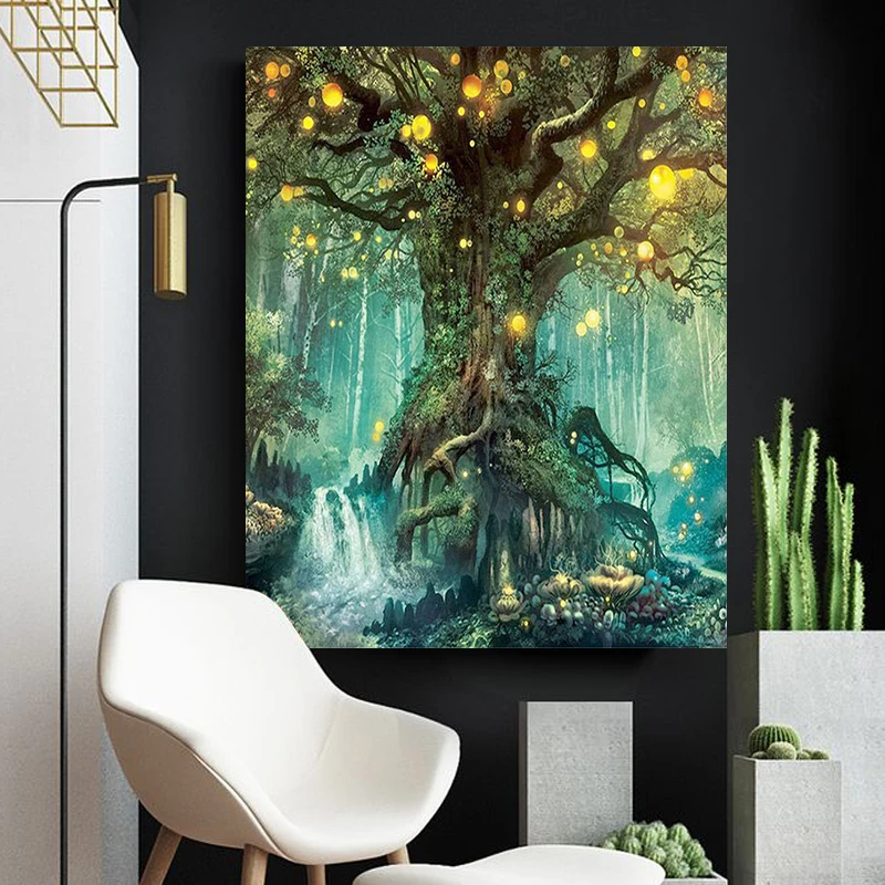 Realistic Tree Painting