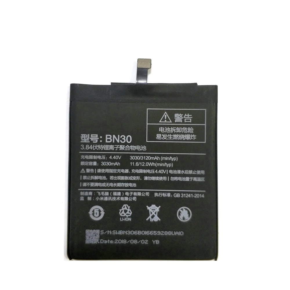New Top Quality Bn30 Battery For Xiaomi Redmi 4a Mobile Phone ...
