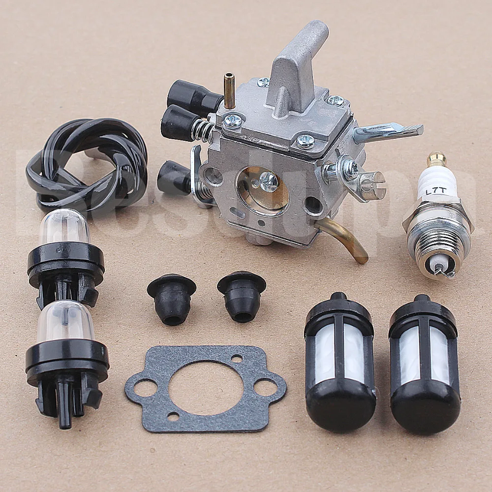 Tondeuse,Kit de filtre à carburant pour carburateur Stihl FS120 FS120R FS200 FS200R FS020 FS202 ...