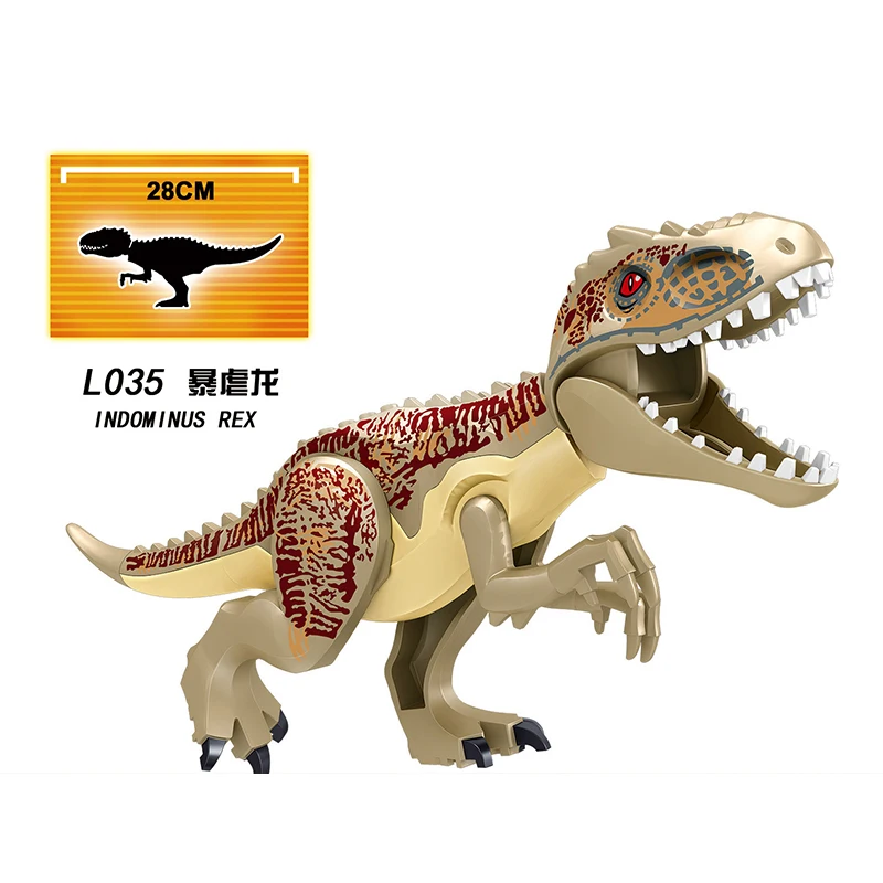 Toy Lego Dinosaur T-Rex Tyrex Tyrannosaurus Lego Jurassic Educational ...