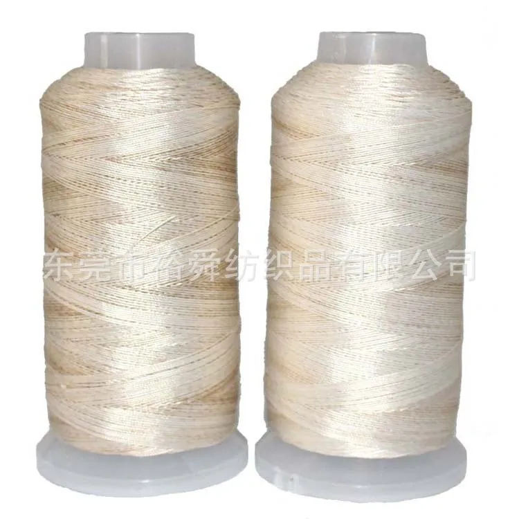 Fireproof and high temperature resistant glass fiber sewing thread PTFE ...