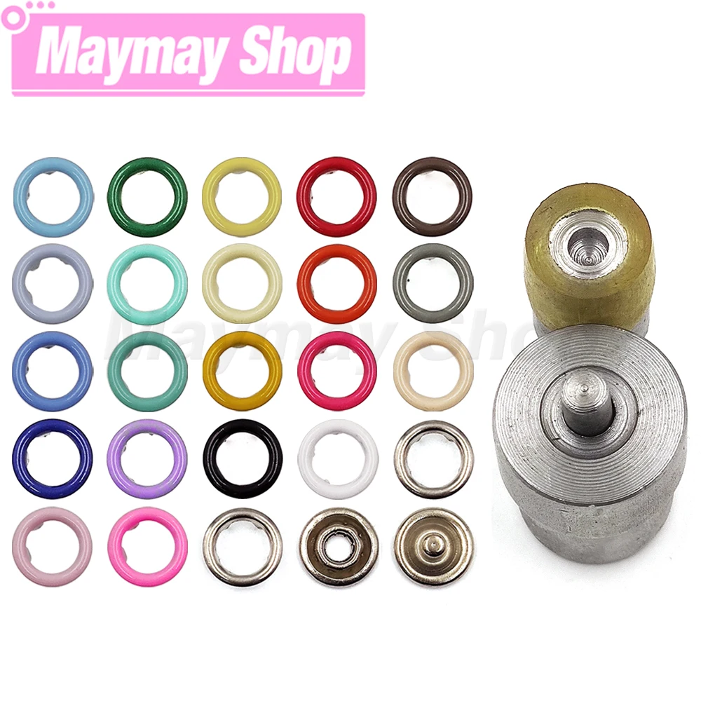 100-Sets-Metal-Prong-Snap-Button-With-Mold-Press-Button-Studs-Fasteners ...