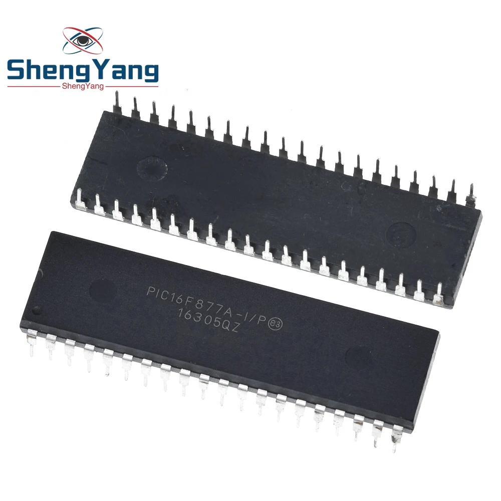 1X IC PIC16F877A-I/P PIC16F877A Microcontroller DIP40 Other Integrated Circuits Electrical ...