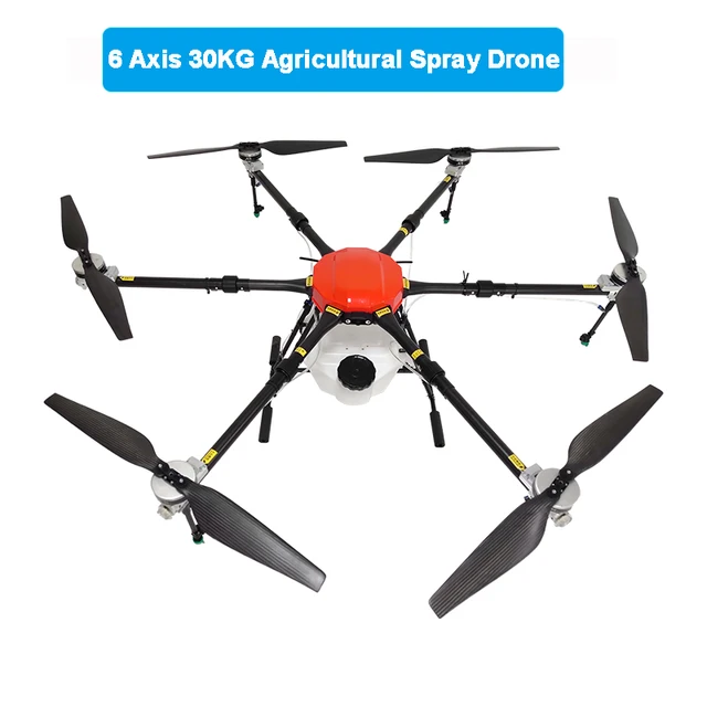 30L Agricultural Spraying Drone 1900mm 6 Axis Waterproof Folding ...