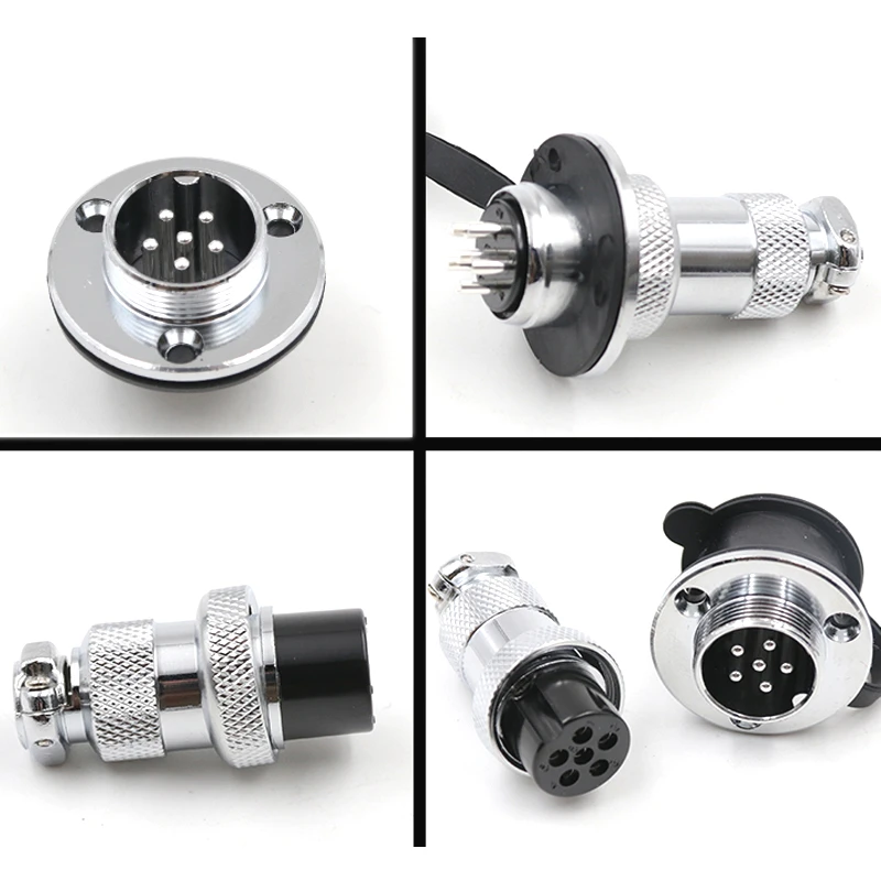 Gx20 Df20 Gx16 M16 4p Aviation Connector 3p 2p 5p 6p 7p 8p 9p 10p 12p ...