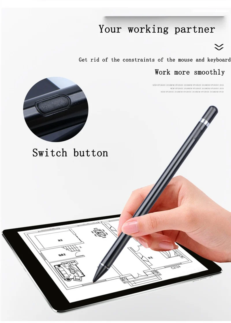 Stylets,Stylet tactile pour Apple, pour tablette, IOS, Android, iPad ...