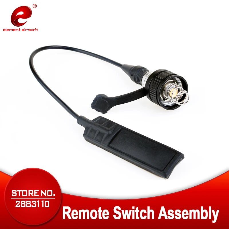 Night Evolution Airsoft Tactical Flashlight Remote Switch Assembly For ...