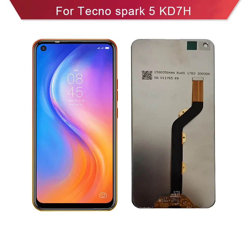 Wholesale New 6 6 Full LCD For Tecno Spark 5 KD7H LCD Display Screen 