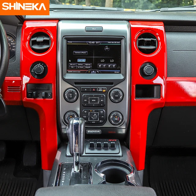 Ford Raptor Red Interior