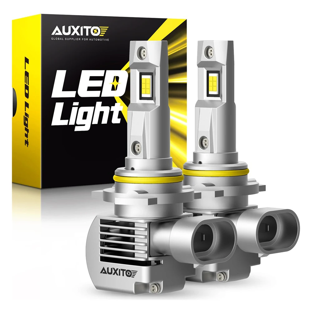 AUXITO 2Pcs 9012 hir2 LED Headlight Bulb H9 H8 H11 LED Light for ...
