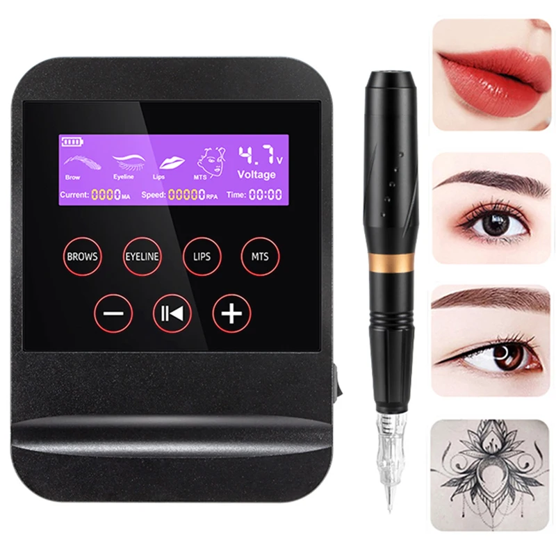 Professional-Permanent-Makeup-Machine-Wireless-Tattoo-PMU-Pen ...