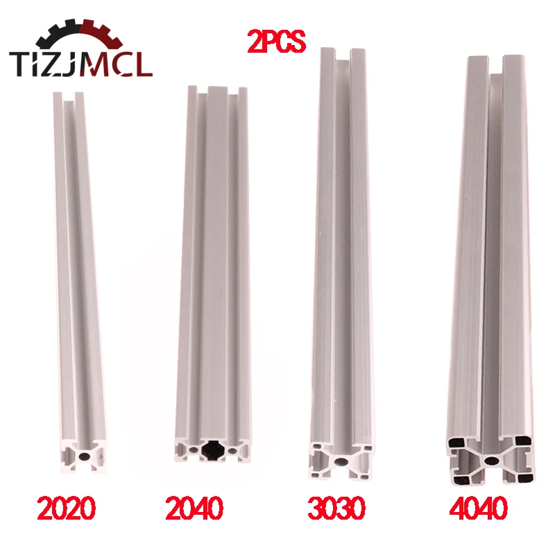 Trilho Linear Anodizado Padrão Ue Para Impressora 3d, 2 Peças, 2020 ...