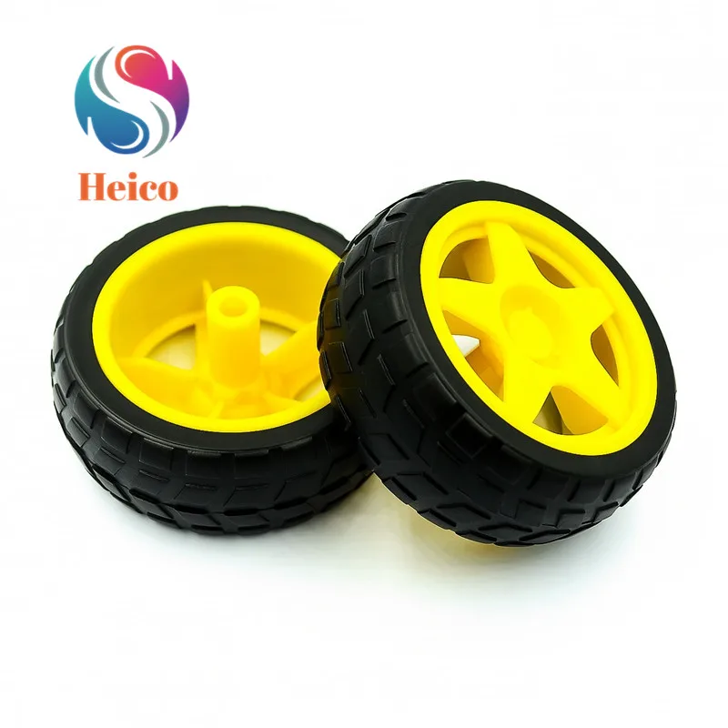 Ruedas de Motor TT de 4 piezas, Robot de Chasis de coche inteligente ...