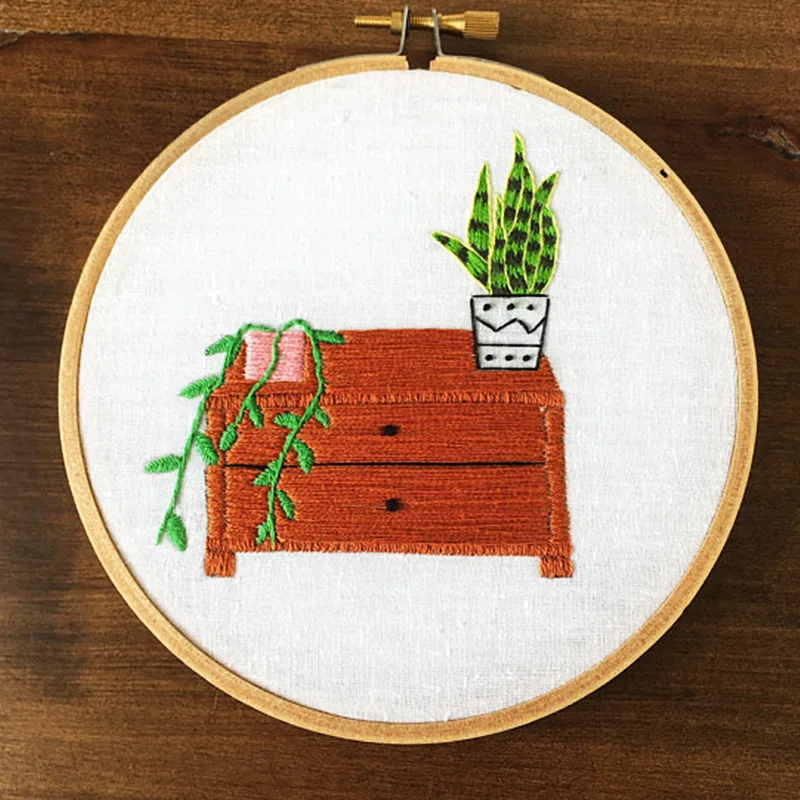 Embroidery Kit For Beginner,Modern Embroidery Kit Cross Stitch ...