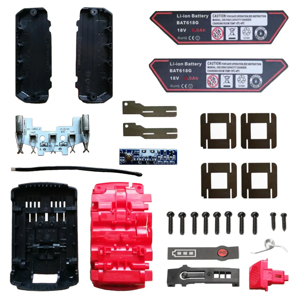 Bat618 Li-ion Battery Plastic Case Charging Protection Circuit Board ...