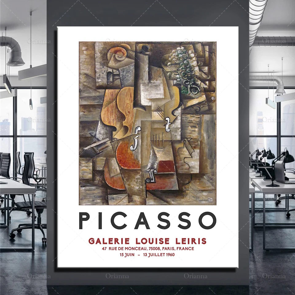 Picasso Violin And Grapes