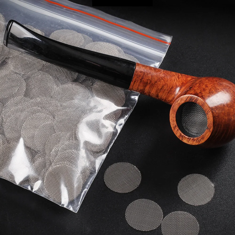 500 stücke lot Rohr Filter Metall Shisha Wasser Rohr Edelstahl Tabak ...