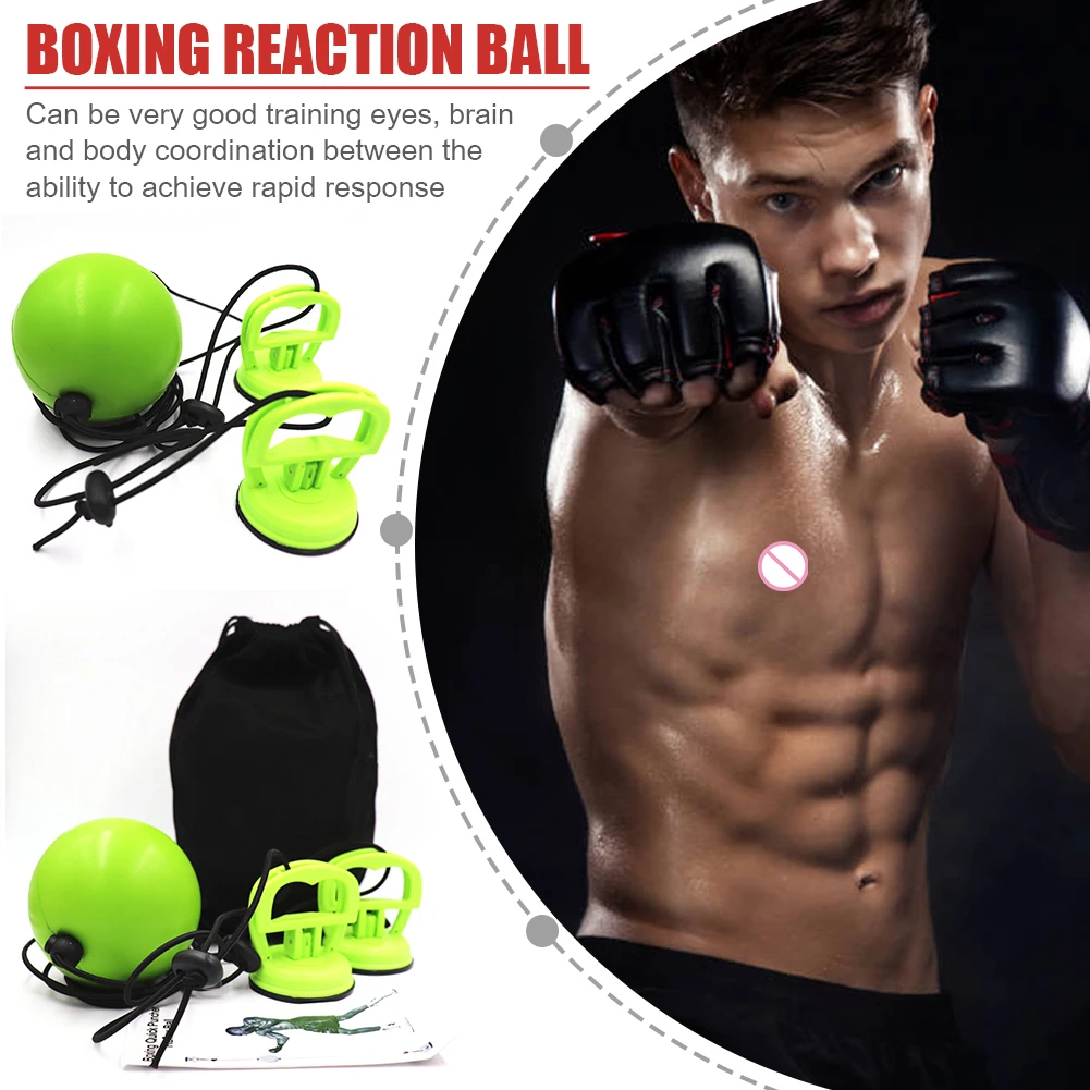 Boxing Reflex Ball - Balle de boxe, ventouse, vitesse, réflexe ...