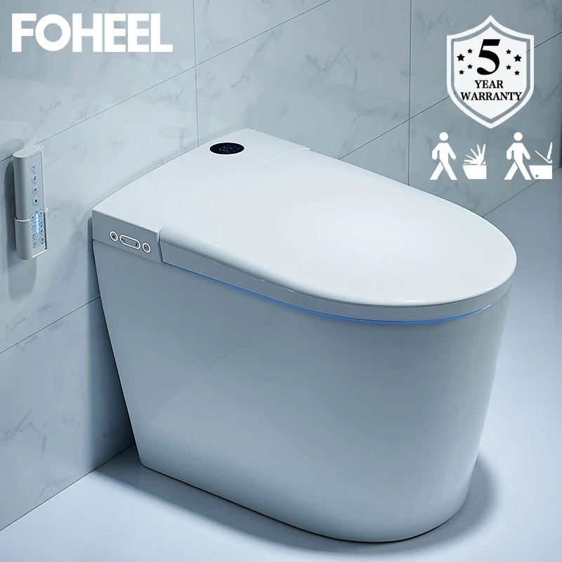 Foheel One-piece Intelligent Toilet Smart Toilet Wc Elongated Remote ...