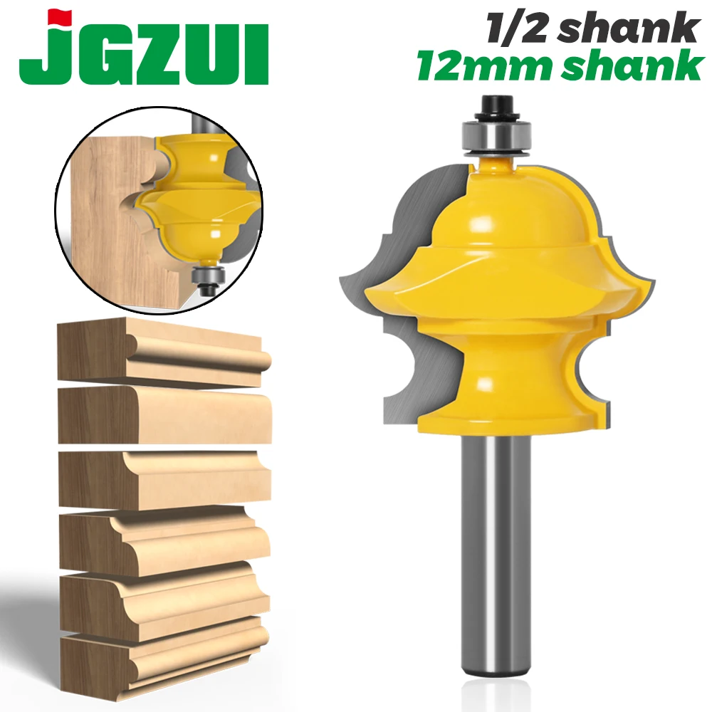 1pc 1/2 Shank 12mm Shank Multiform Multi-profile Molding Router Bit ...