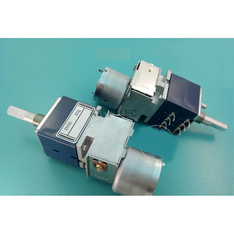 Japan ALPS RK27 5KAX2 Motorized Stereo Potentiometer Dual 5K 2-Gang ...