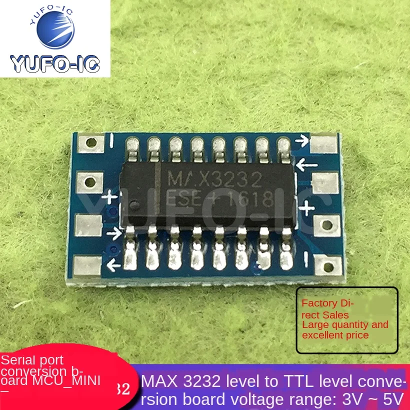 Free-Ship-5pcs-MCU-Mini-RS232-Max3232-Level-To-TTL-Level-Conversion ...