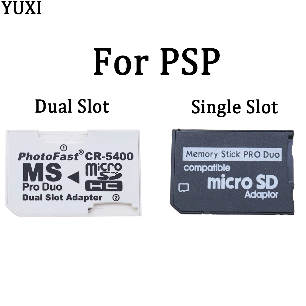 YUXI-New-Micro-SD-SDHC-TF-to-MS-Memory-Stick-Pro-Duo-Reader-for-PSP ...