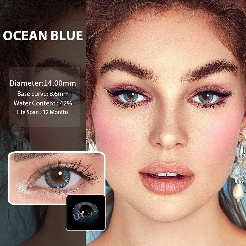 Ocean Blue Contacts