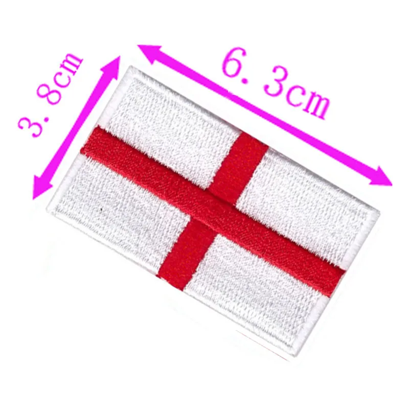 England-Country-Flag-Embroidery-Patch-6-3cm-Wide-High-Quality-Iron-On ...
