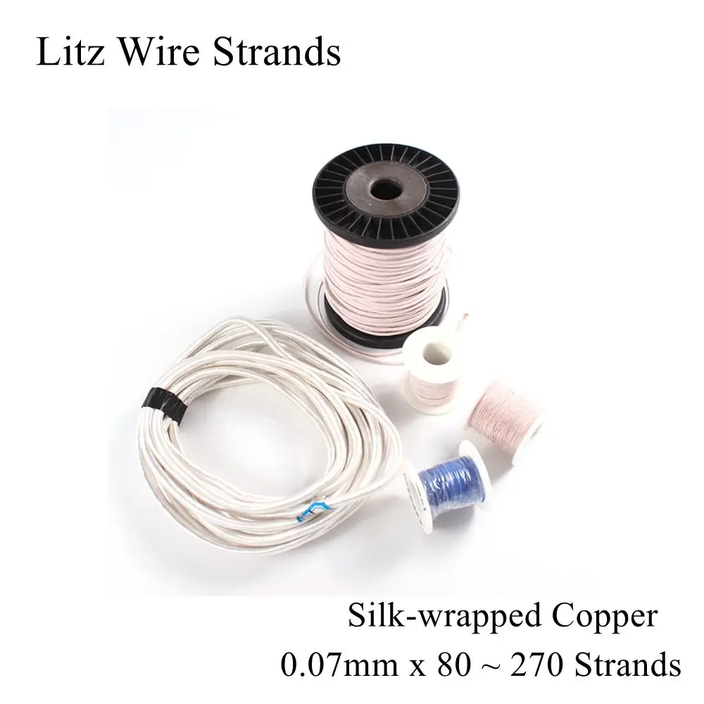 0.07x80 0.07x100 0.07x119 0.07x147 0.07x238 0.07x270 Litz Wire Strand ...