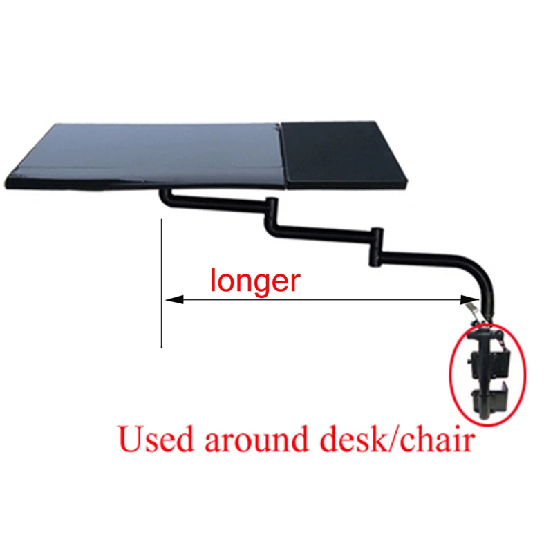 OK110-Keyboard-Tray-Holder-Table-Side-Laptop-Desk-Notebook-Stand ...