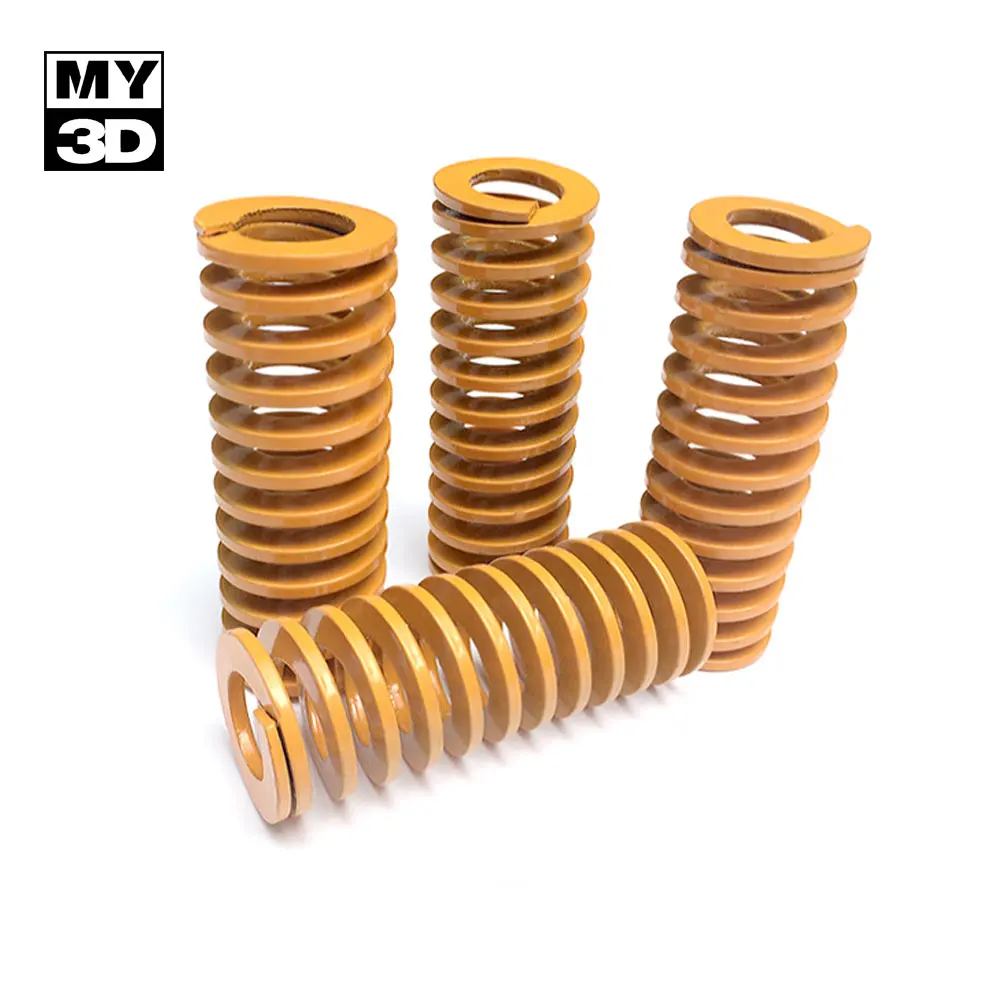 FOR 3D-PRINTER HOT BED TF yellow compression spring loaded mold spring ...