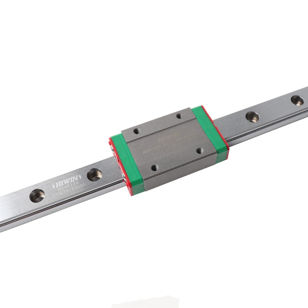 Original Hiwin Mgn12 Carriages+400mm L Mgnr12c Linear Rails 5pcs For ...