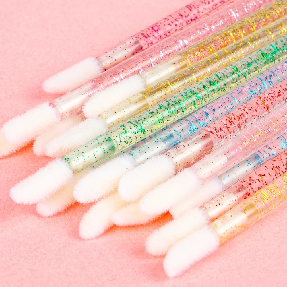 Lip-Brush-Eyelash-Brushes-100Pcs-Disposable-Crystal-Lashes-Micro ...