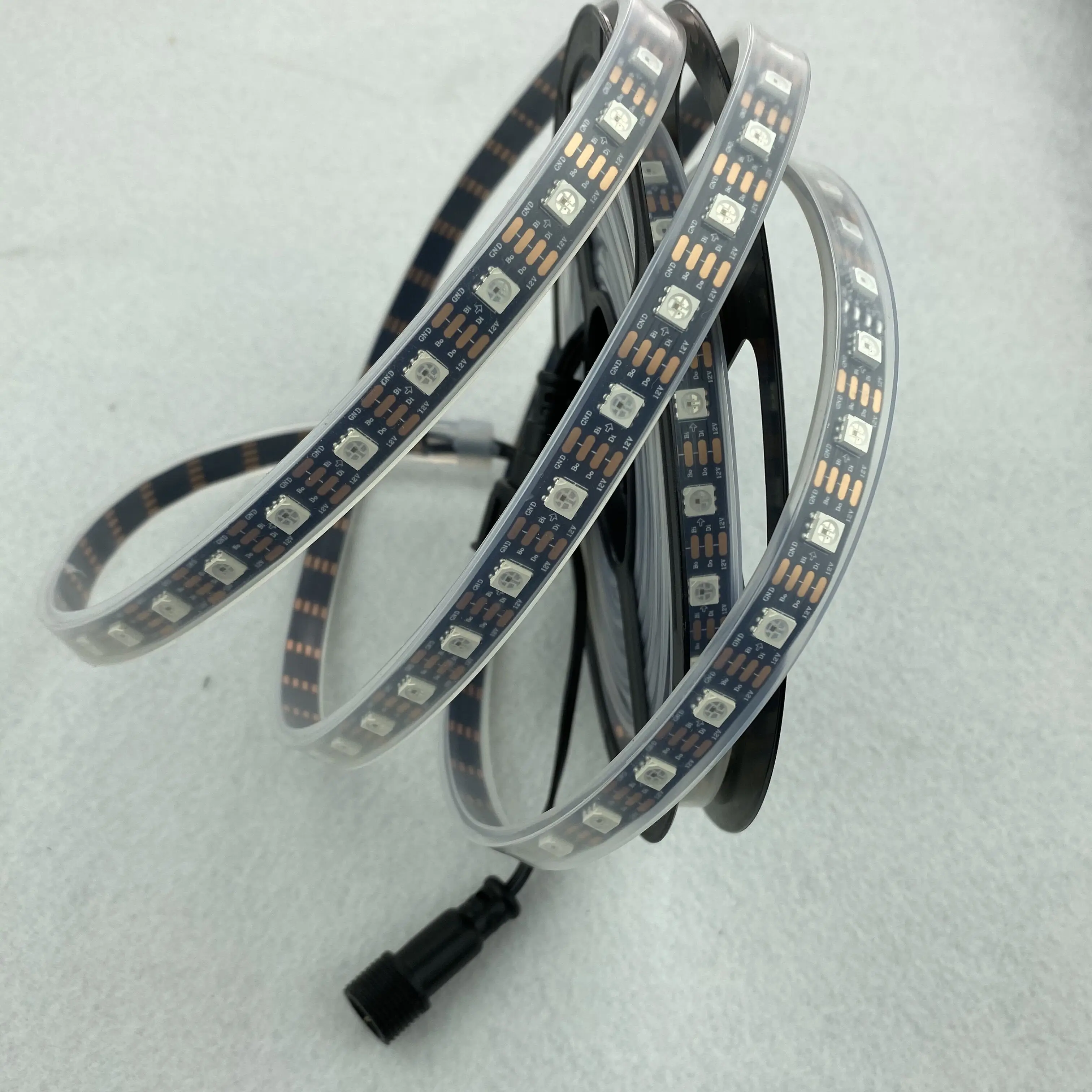 WS2815 DC12V addressable full color RGB 5050 LED strip;60leds/m;5m ...