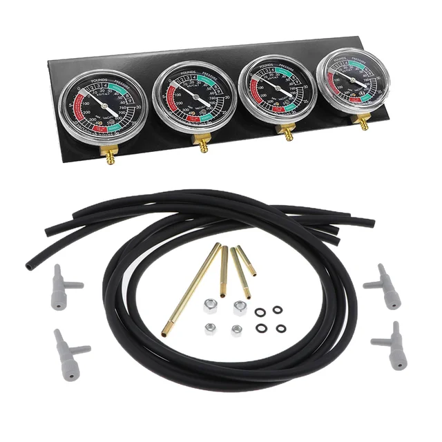 Motorcycle Carb Carburettor Synchronizer Vacuum Balancer Gauge 2 ...