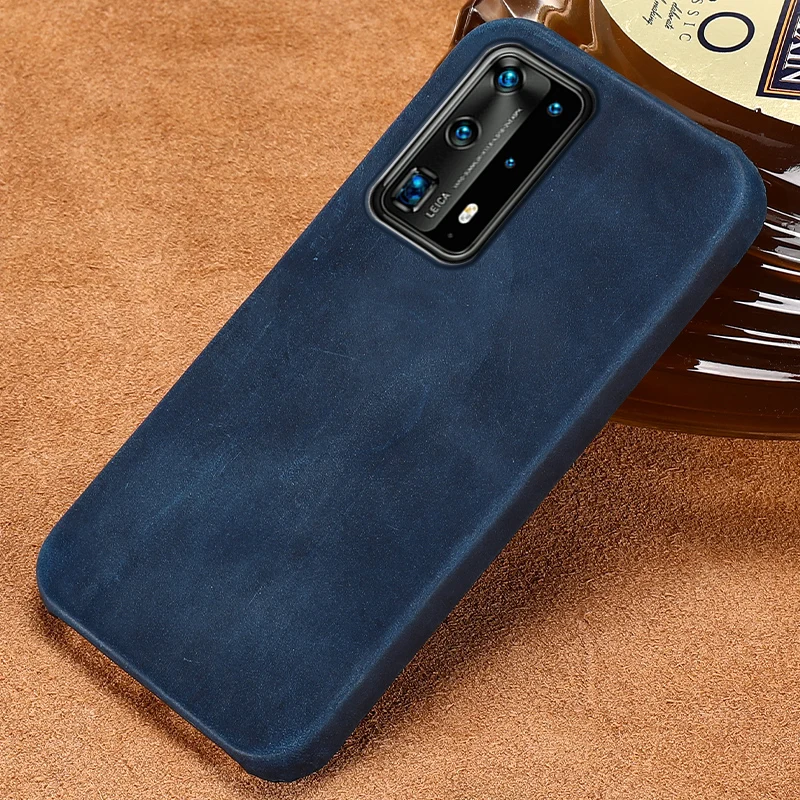 Funda de cuero extraíble Original para Huawei P50, P40 Pro, P40 Lite ...