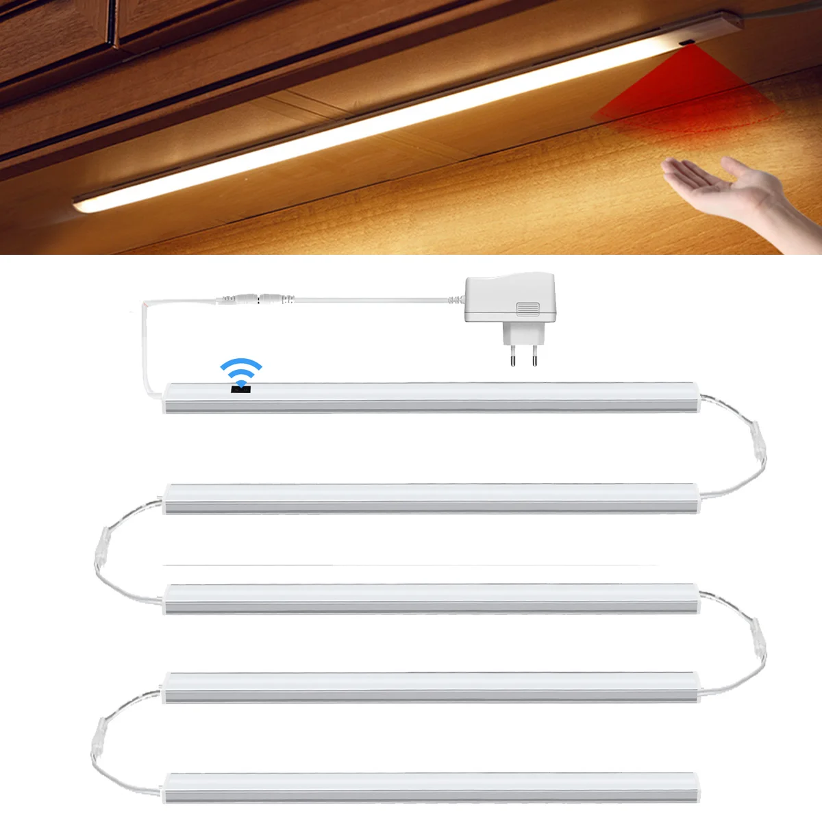 2.5M 2M 1M 0.5M 1 Set Series Connect night light with motion sensor ...