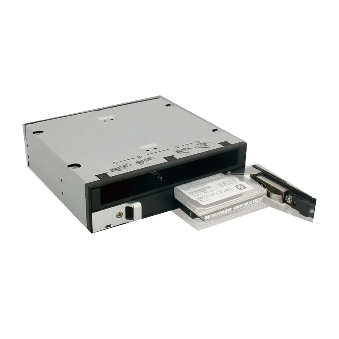 TOOLFREE-2-5-3-5-inch-Single-Double-Bay-SATA-12-7mm-Slim-Optical-Drive ...