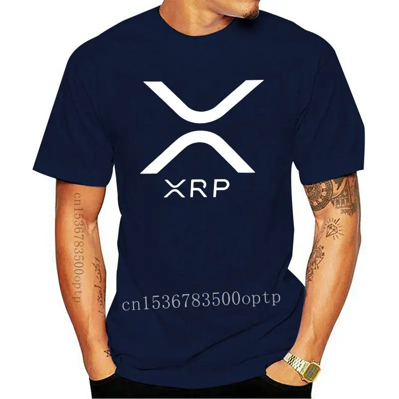 100-Cotton-O-neck-Custom-Printed-Men-T-Shirt-Ripple-XRP-New-Logo-Crypto ...