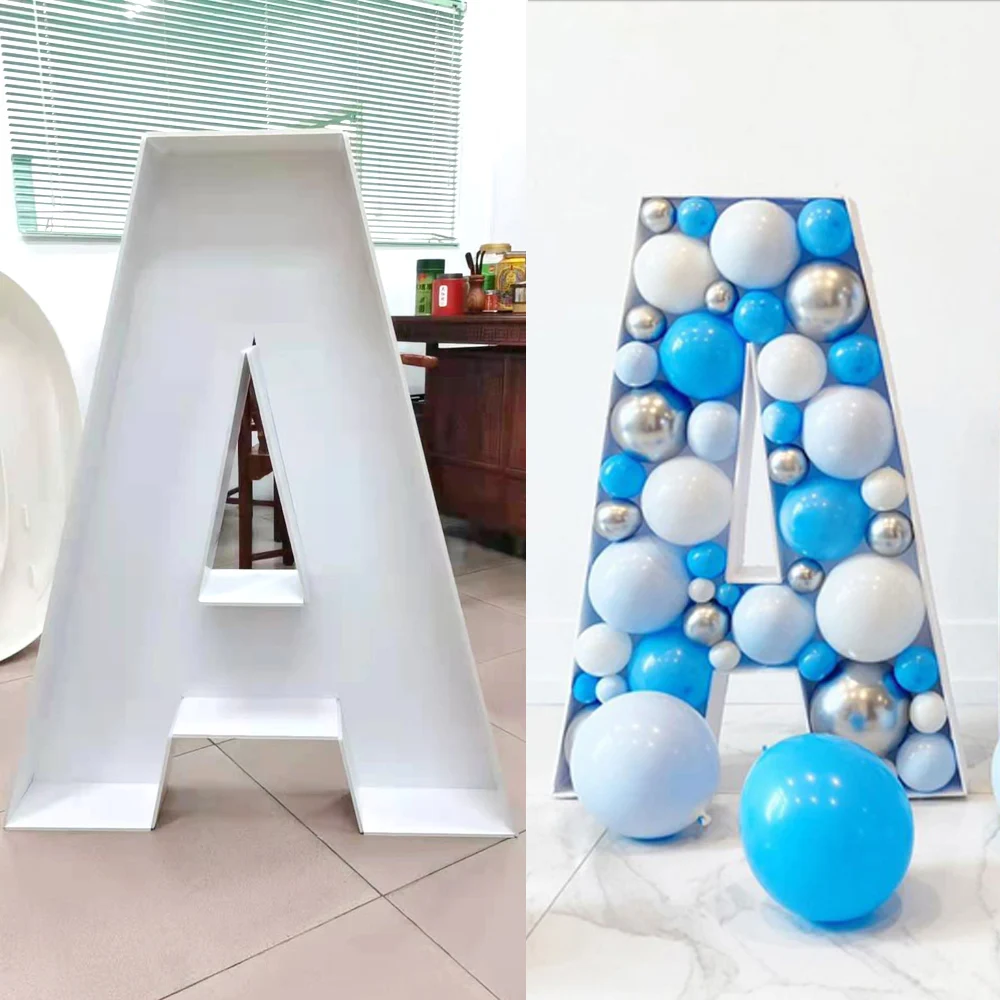 Large-Alphabet-Mosaic-Frame-Stand-Balloon-Filling-Box-Giant-Letter ...