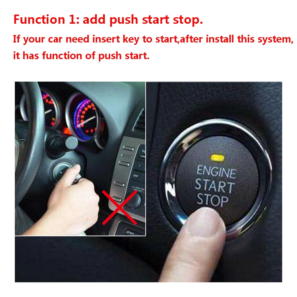 Button Start Car