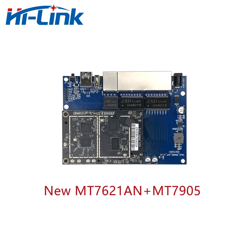 Free Shipping Dual-frequency Gigabit Hlk-rm60 Kit High-performance Embedded Wifi 6 Module With 2 ...