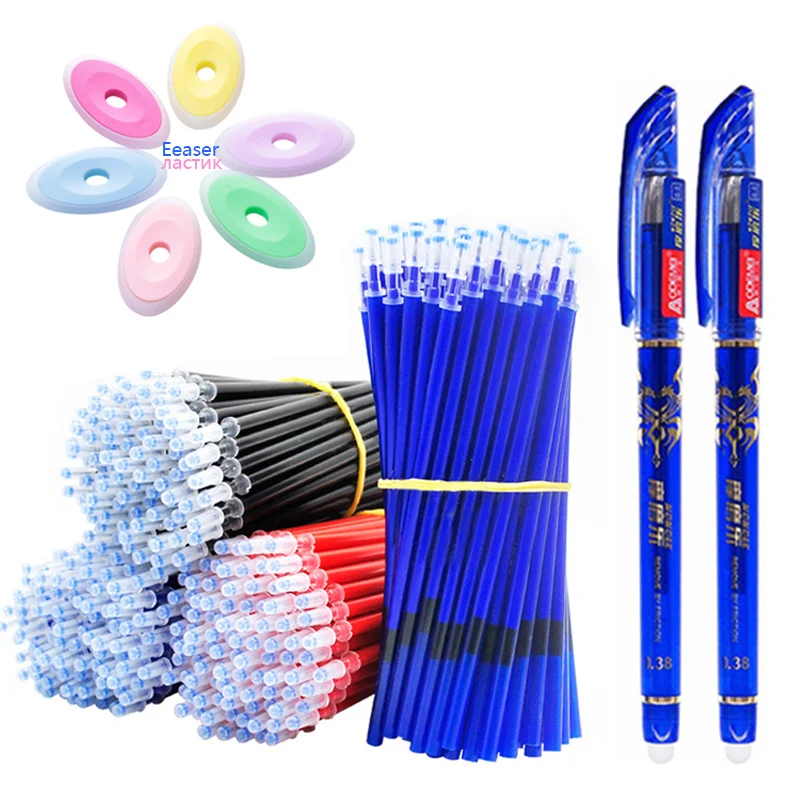 Pens Erases Writing Pen Red | Erasable Pen Blue Black Refill | Red Pen ...