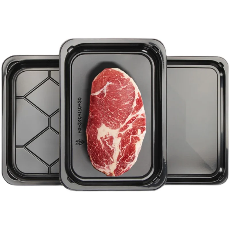 Vacuum-Skin-Tray-Disposable-Fresh-Lunch-Box-Salmon-Plastic-Supermarket ...